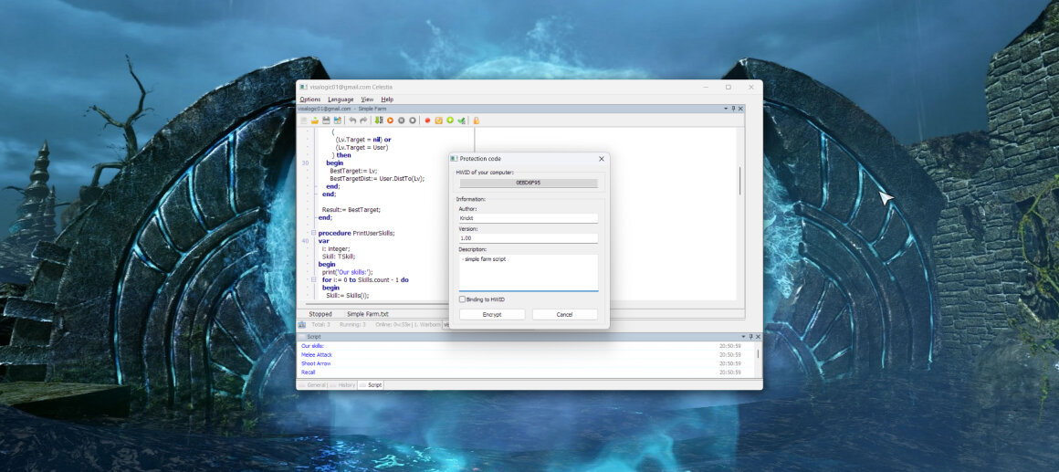 ArcheAngel - scripting bot for ArcheAge